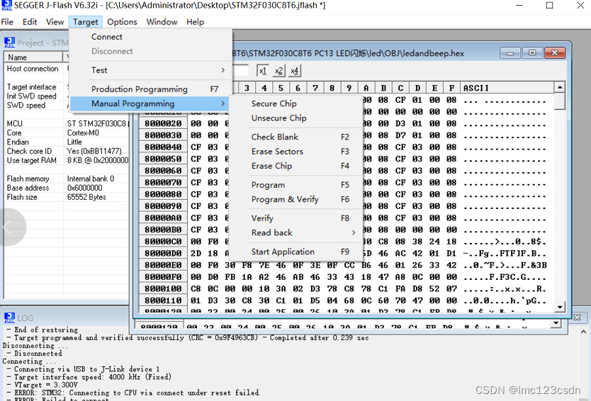stm32的swd被设置成GPIO怎么下载程序_swd配置成普通io口,还能不能烧录-CSDN博客