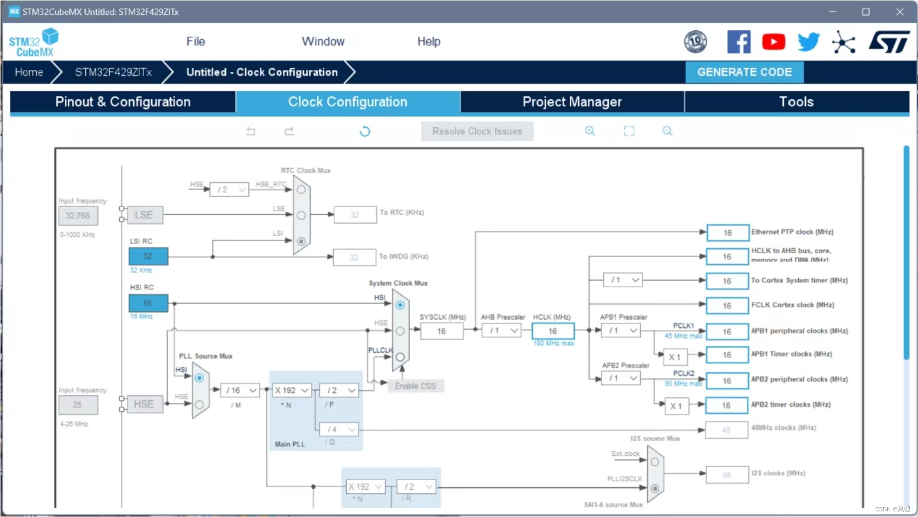 STM32F429zit基于CubeMX的建立工程文件指南_stm32f429 cubemx-CSDN博客