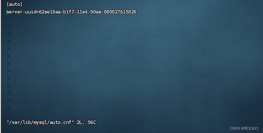 Fatal error: The slave I/O thread stops because master and slave have equal MySQL server UUIDs_两 ...