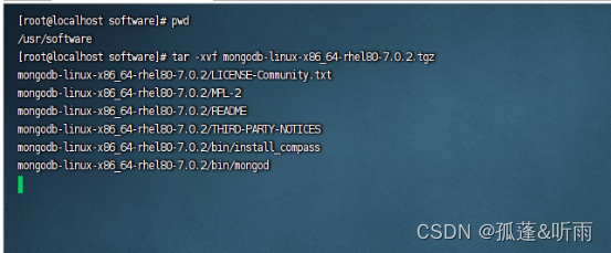 CentOS(Linux)离线安装MongoDB7.0详细教程（亲测可行）_linux安装mongodb7-CSDN博客