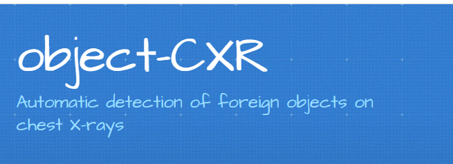 MIDL2020赛事object-CXR(胸部X射线异物检测大赛)-CSDN博客
