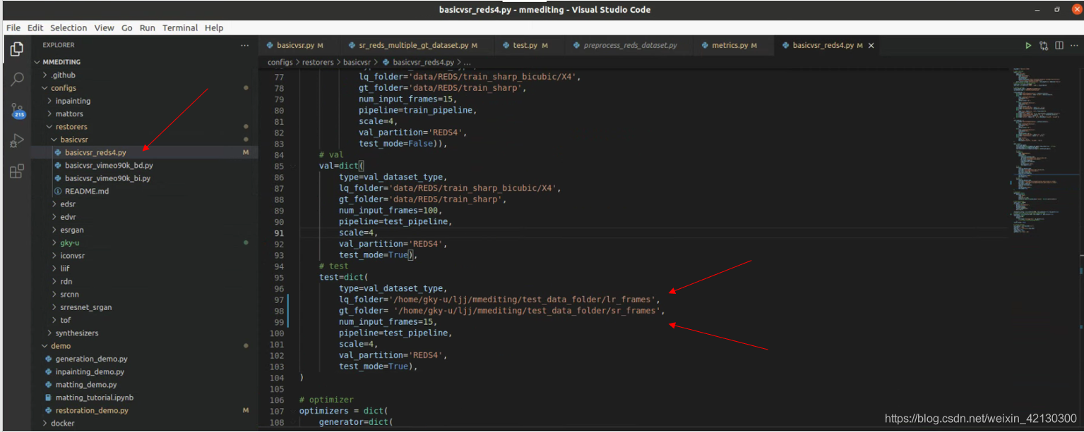 BasicVSR(CVPR2021)复现过程_basicvsr++复现-CSDN博客