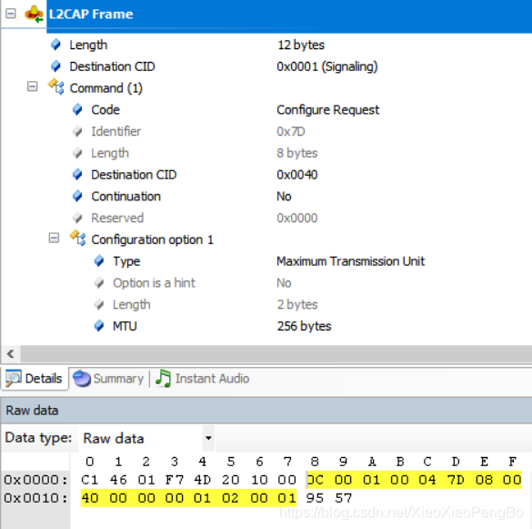 L2CAP信令封包（SIGNALING PACKET）格式_l2cap echo-CSDN博客