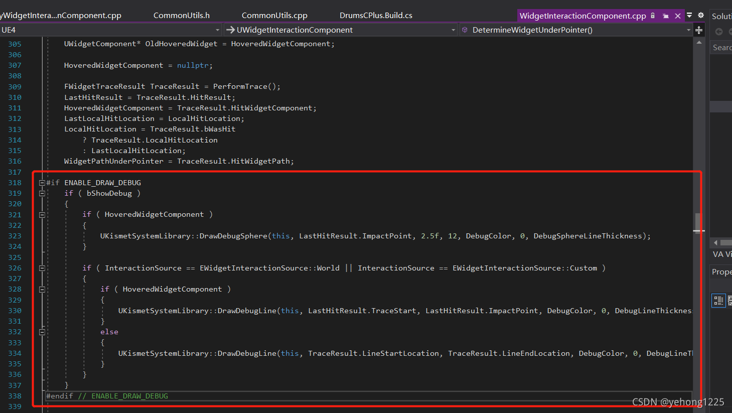 【UE4基础】解决WidgetInteraction中的Debug Line打包后无法使用的问题_ue4 widgetinteraction 用另一台电脑打包不可视-CSDN博客