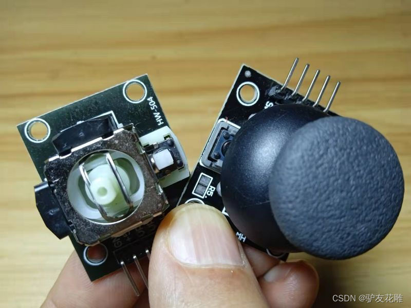 【雕爷学编程】Arduino动手做（38）---joystick双轴按键摇杆模块之摇杆X端控制舵机旋转角度_摇杆模块控制舵机-CSDN博客