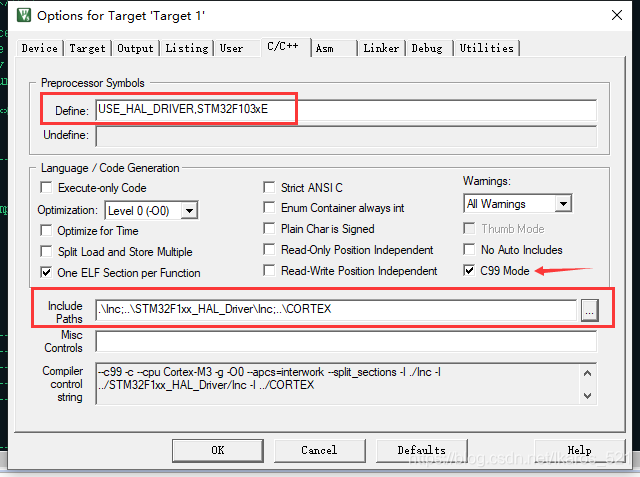 Keil5创建HAL库版本的STM32F103ZET6工程，实现简单的LED亮灭demo_stm32f103zet6可以用hal库吗-CSDN博客