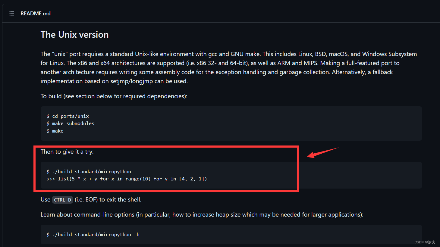 Ubuntu下编译运行MicroPython Unix版本_ubuntu mcropython-CSDN博客