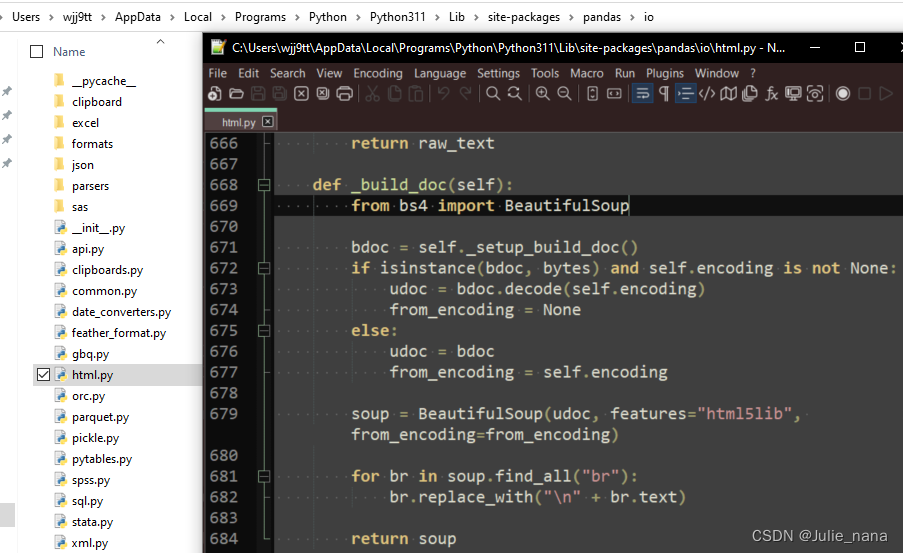 ‘BeautifulSoup‘ 导入错误：circular import_importerror: cannot import name 'beautifulsoup' fr-CSDN博客
