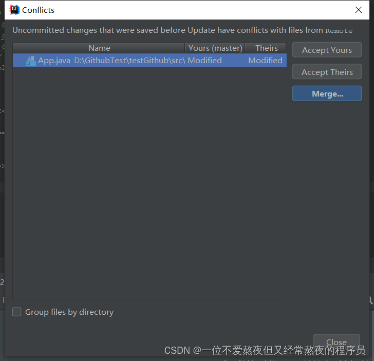 使用idea操作git，推送，拉取，创建分支，切换分支，合并分支，处理版本冲突，回滚代码idea切换git分支 Csdn博客