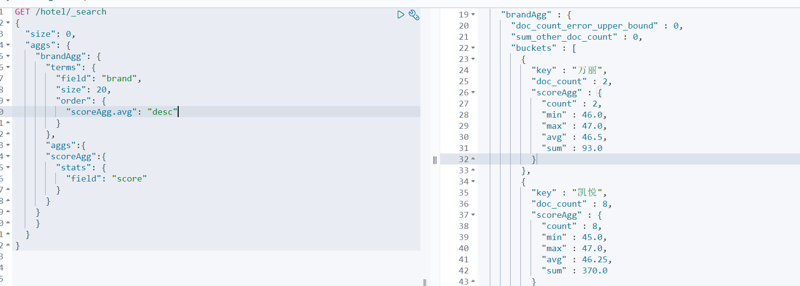 微服务——es数据聚合+RestClient实现聚合_restclient实现聚合搜索-CSDN博客