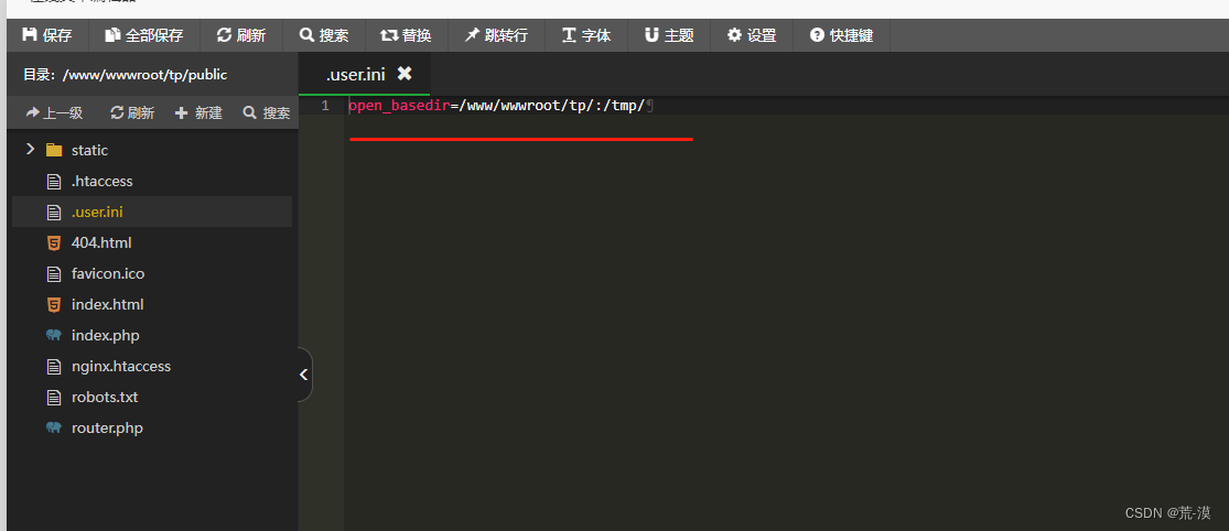 TP6|TP8 Linux Warning: require(): open_basedir restriction in effect. 网站搭建好访问报错_tp6 uncaught ...