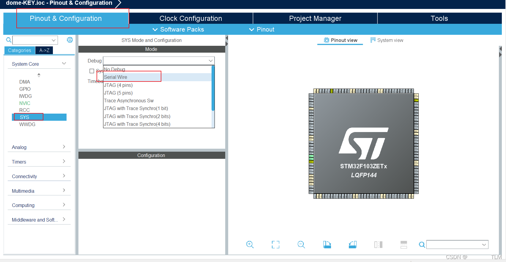 STM32CubeIDE入门教程：按键输入控制LED灯翻转_stm32 cube 按键控制灯-CSDN博客