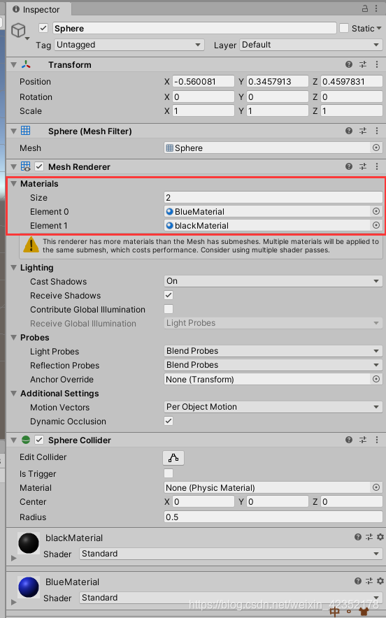 Unity 一个MeshRenderer下添加多个Material并在脚本中使用_unity shader 多materi-CSDN博客