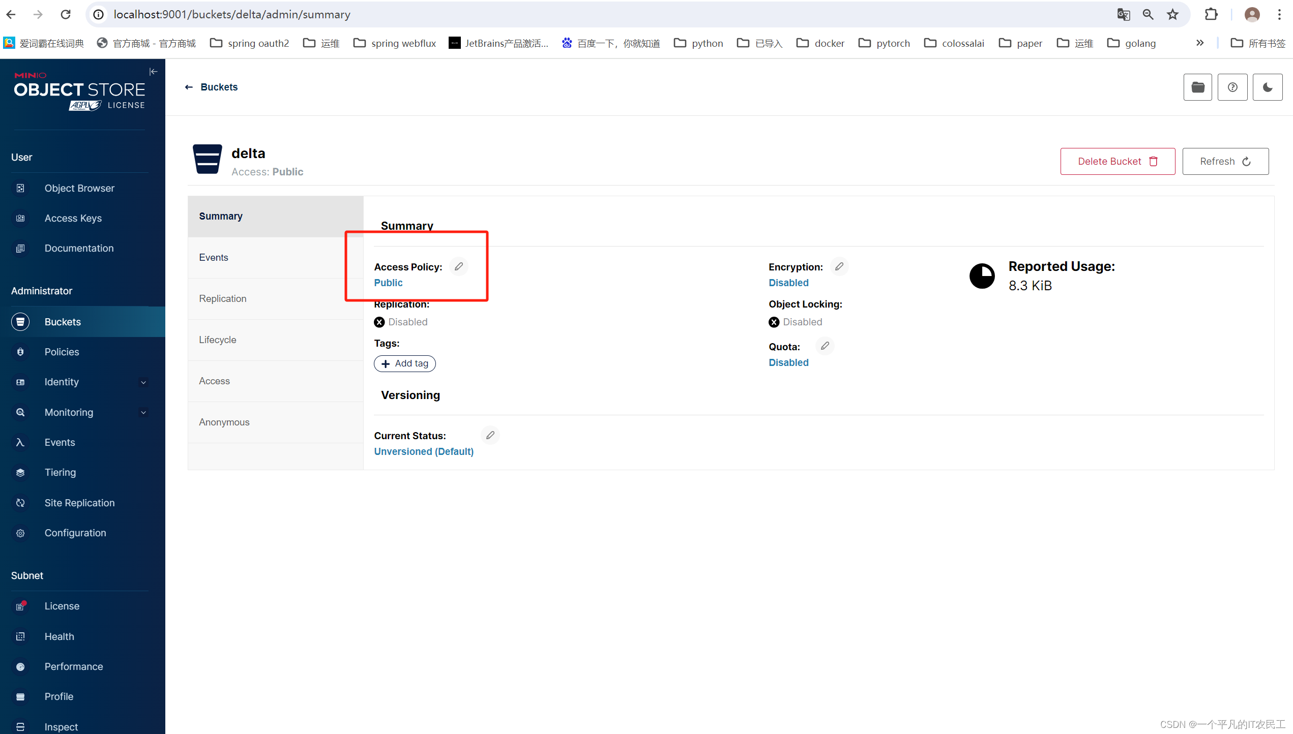 Delta lake with Java--将数据保存到Minio_java代码将数据写入内存然后写入到minio-CSDN博客
