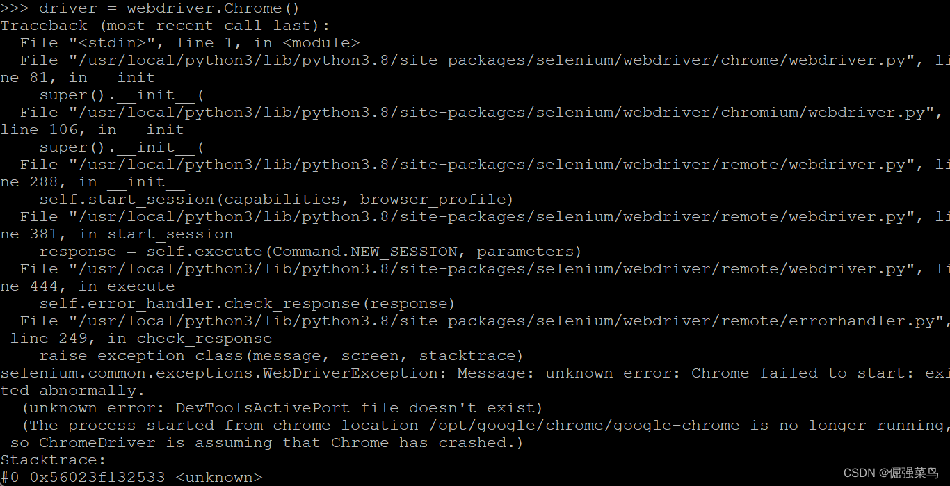 linux下载google chrome,chromedriver，使用webdriver.Chrome()_google chrome下载linux-CSDN博客