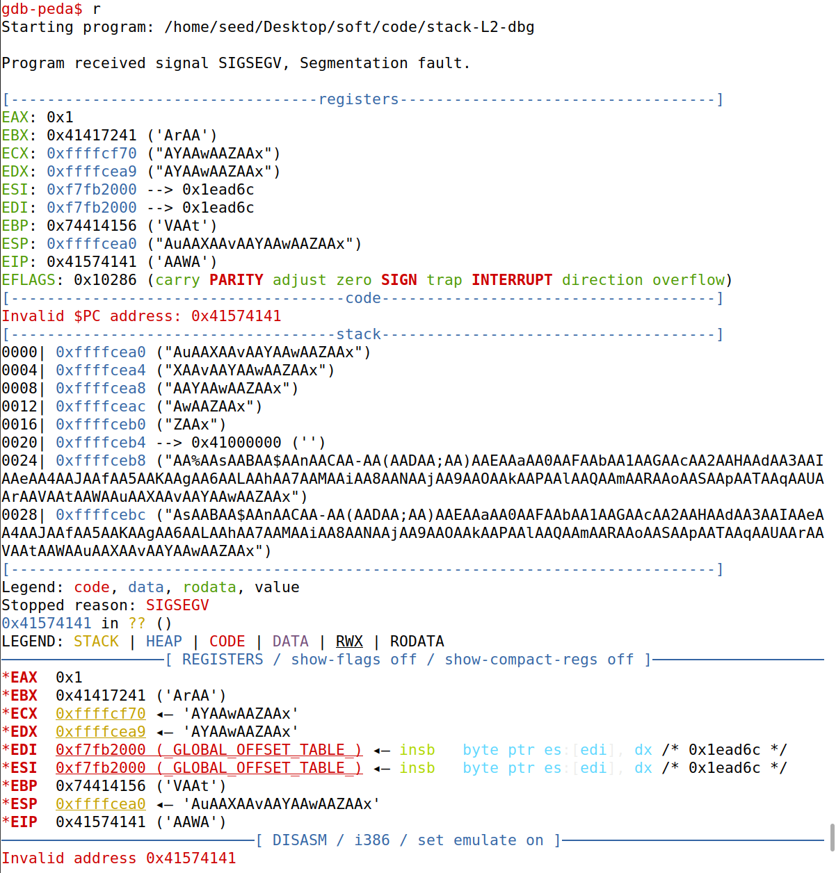 [seed-labs] 缓冲区溢出实验_seedlab缓冲区溢出实验-CSDN博客