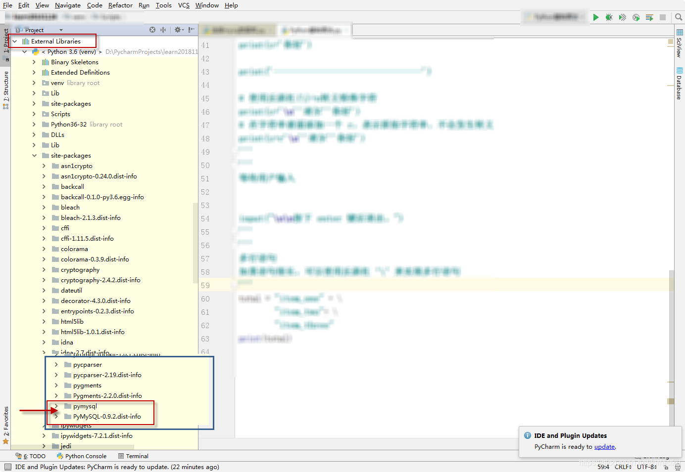 Python 3.6.X导入pymysql模块出错：No module named 'pymysql'问题_no module named ...