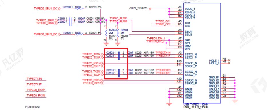 Type C接口的PCB布局布线要求_typec 延长线 布线-CSDN博客