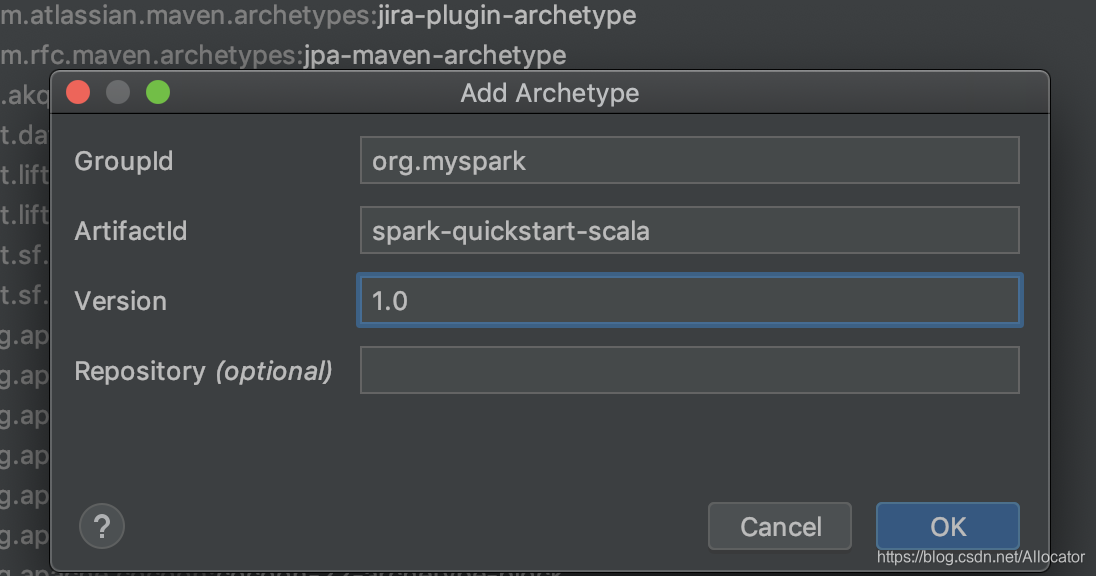 maven 构建 spark scala archetype_maven spark archetype-CSDN博客