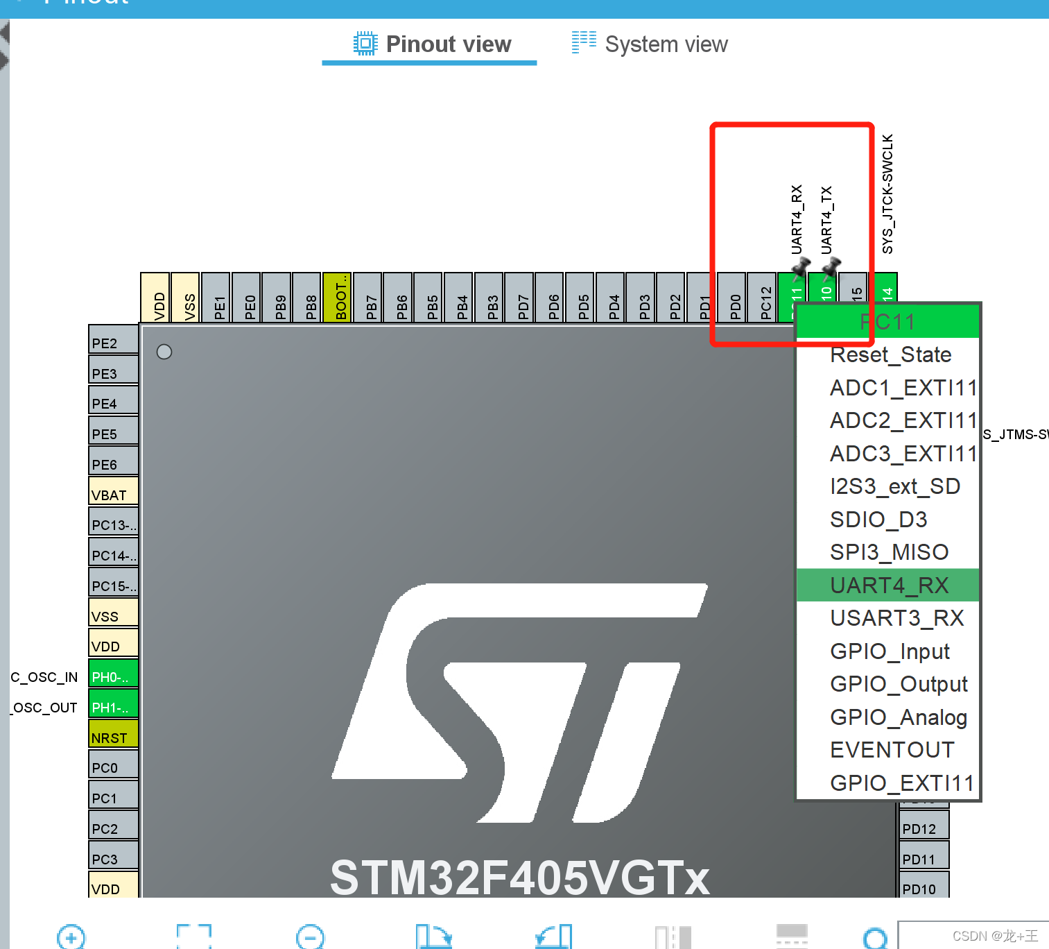 软件STM32cubeIDE下使用STM32F4xx配置uart4+DMA发送数据到串口助手-基础样例_uart4 dma-CSDN博客