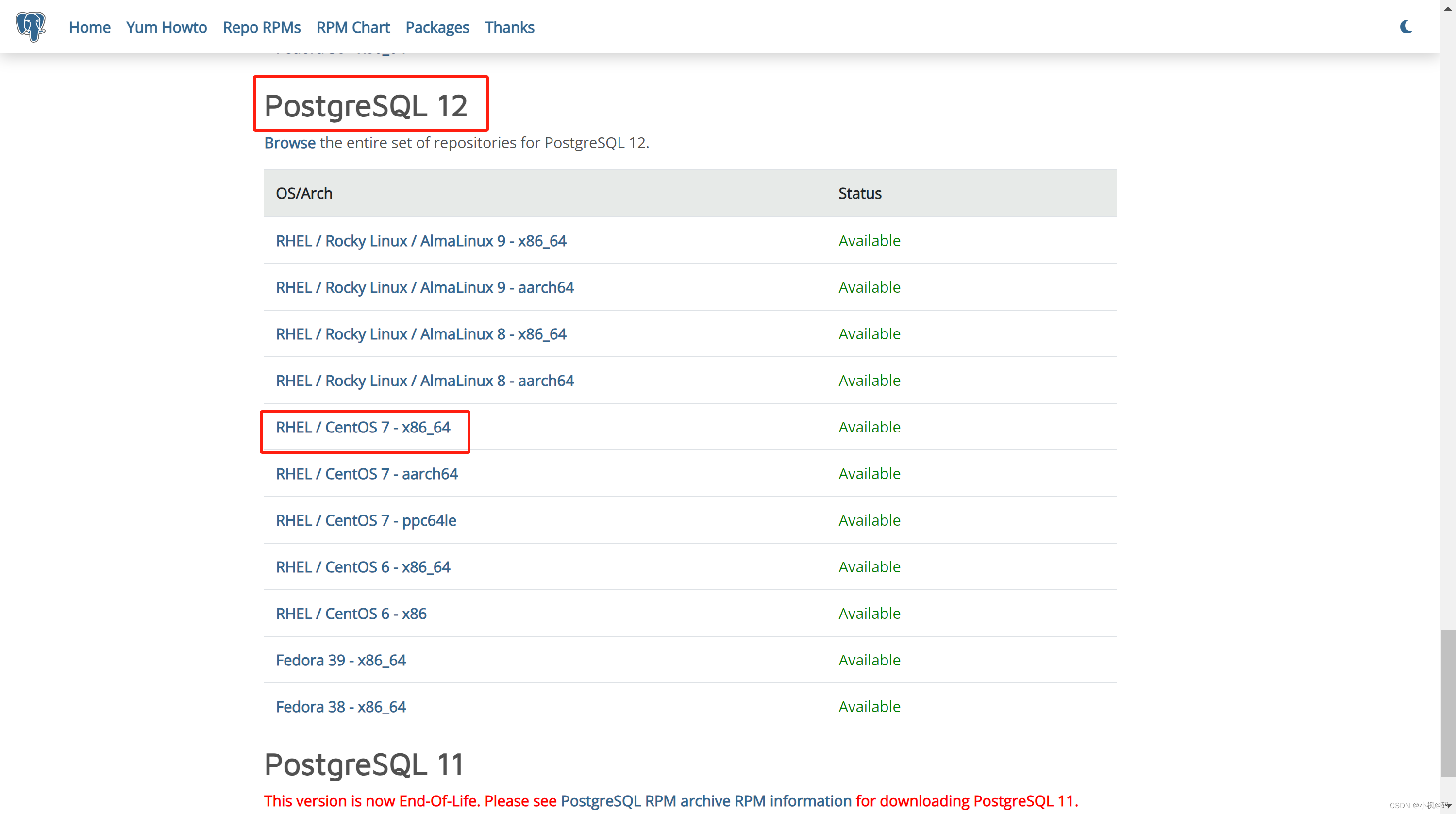 CentOS7环境下PostgreSQL12详细安装教程-CSDN博客