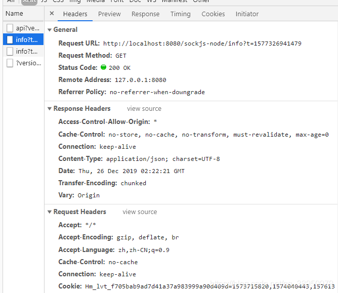 项目运行时一直发http://localhost:8080/sockjs-node/info?t=1462183700002请求_微信开发者sockjs-node 一直请求-CSDN博客