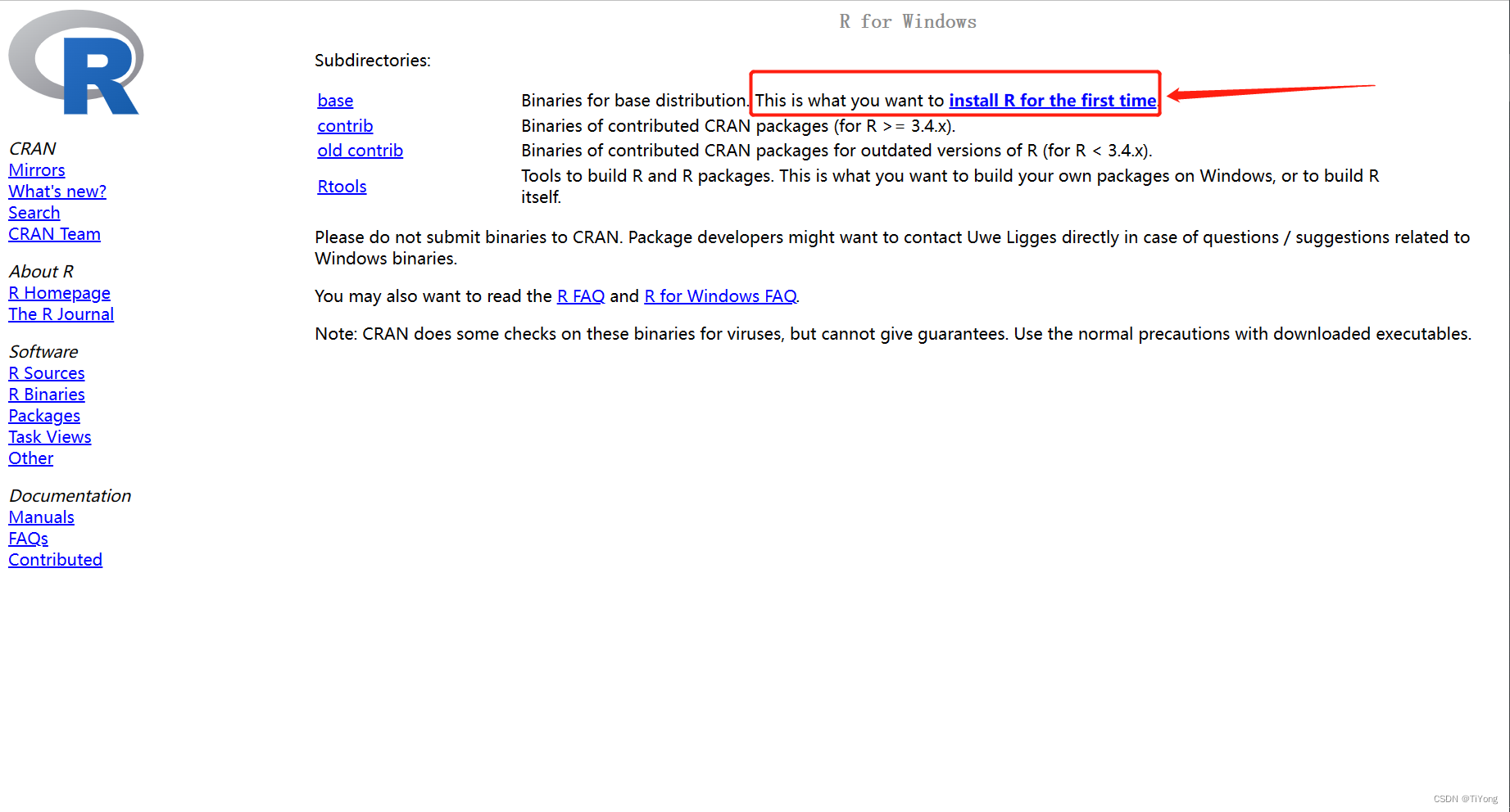 R软件与RStudio安装（版本R-4.2.2）Windows10_r语言_TiYong-GitCode 开源社区