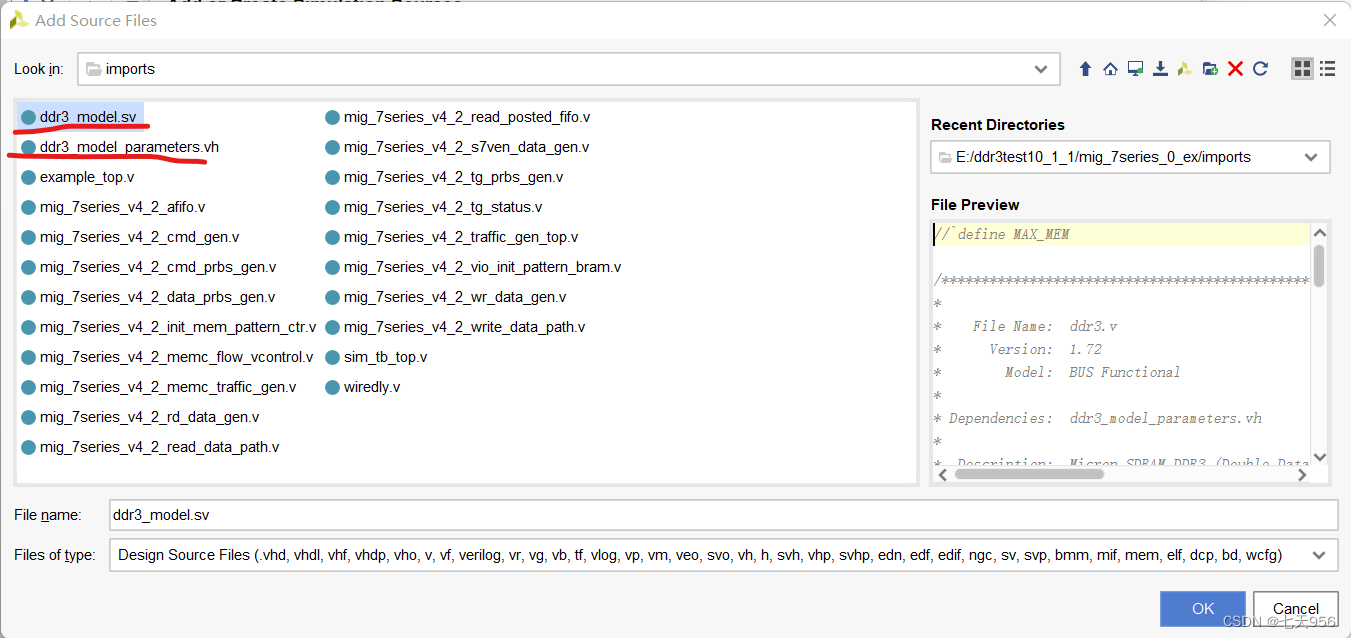 Xilinx32bit位宽ddr3读写控制模块编写（2）——仿真文件的调用例化多个ddr3 Module仿真 Csdn博客