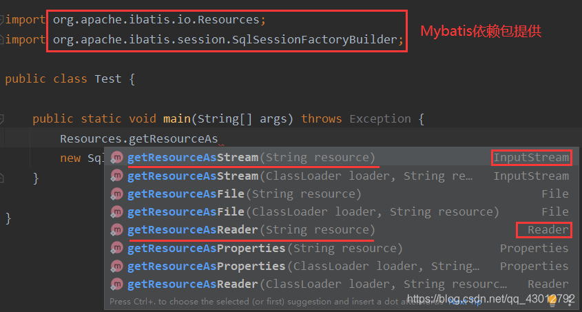 Mybatis中SqlSessionFactoryBuilder().build() 不可以传入InputStream字节输入流_sqlsessionfactorybuilder没有 ...