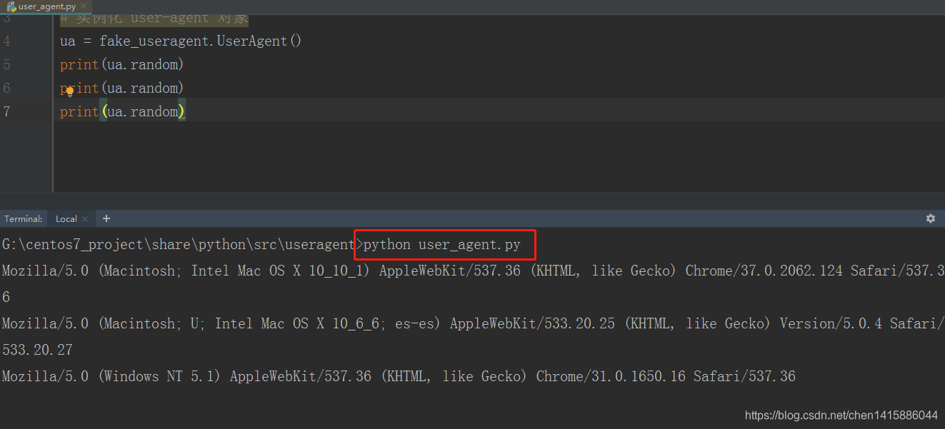 Python反爬虫措施之User-Agent_python useragent-CSDN博客