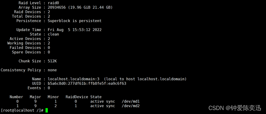 Centos7软RAID配置_centos 软raid-CSDN博客