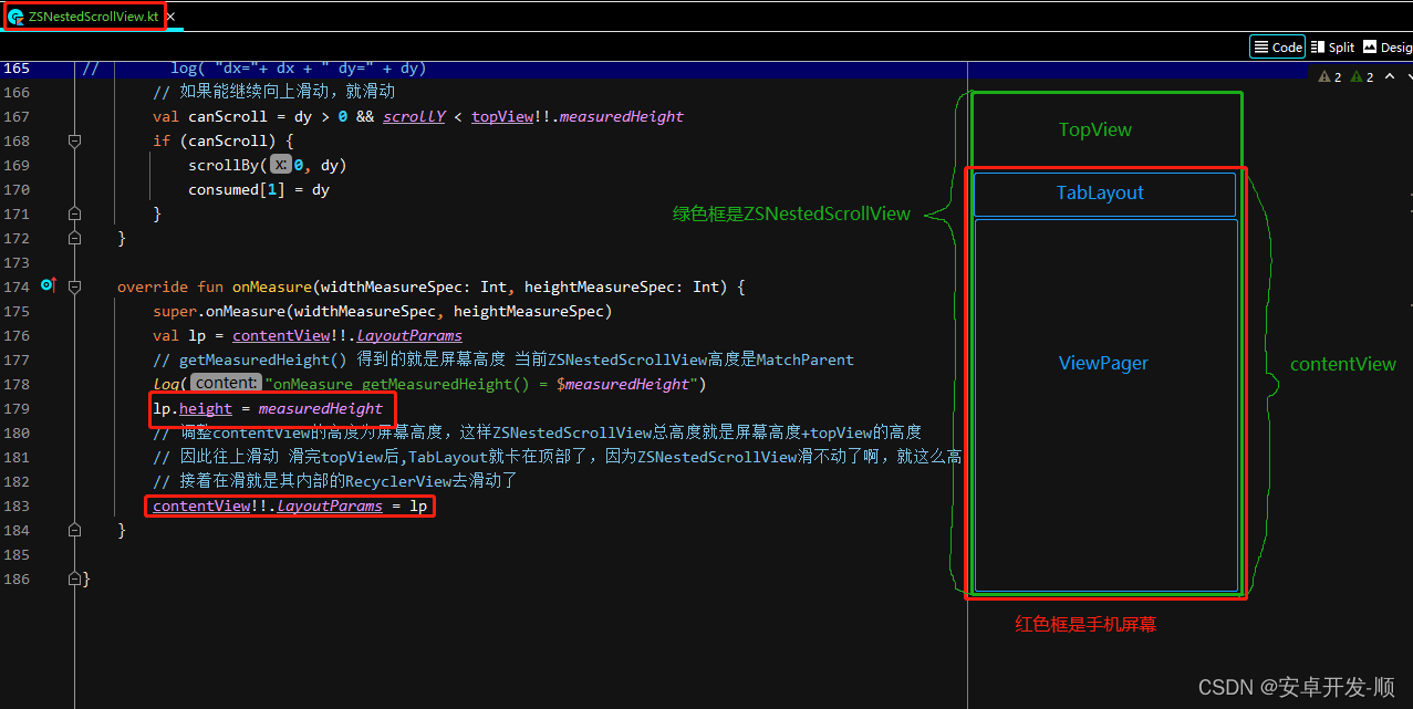 Android 嵌套滚动NestedScrollView+TabLayout+ViewPager+Fragment+RecyclerView 实现京东、美团首页效果Tab页滚动到顶部时自动吸附 ...
