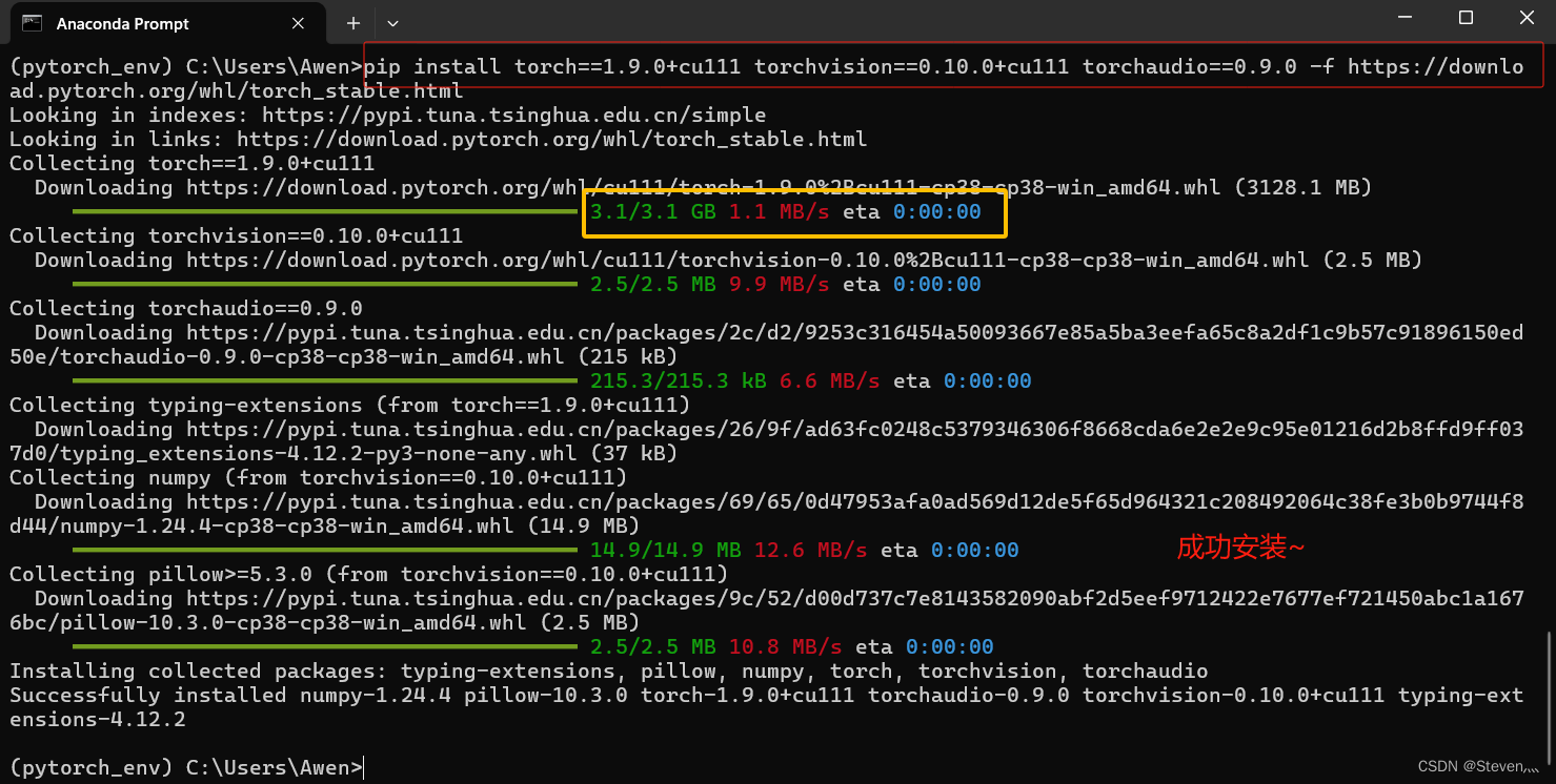 Windows10下安装GPU环境Cuda和Pytorch教程图解_cuda环境变量 win10-CSDN博客