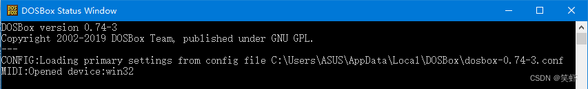【8086汇编】环境搭建 - 学习笔记：WIN10下安装配置 MASMPlus + DOSBox-CSDN博客