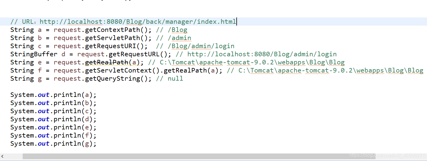 HttpServletRequest getRequestURL和 getRequestURI等地址的区别_servletrequest getrequesturi-CSDN博客