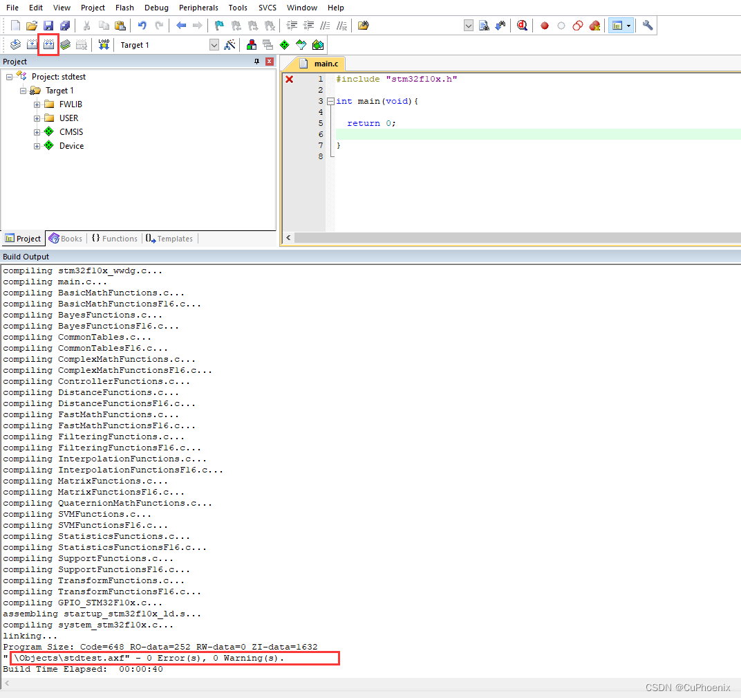 【沧海拾昧】Keil uVision5新建stm32工程并联合Proteus 8 Professional简单仿真_keil uvision5和proteus联合仿真-CSDN博客