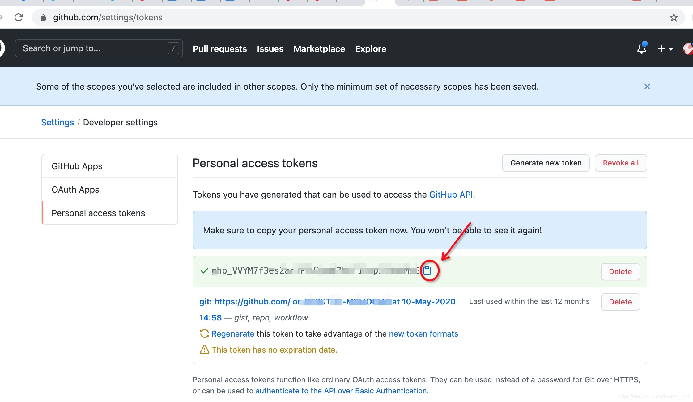 Your HOMEBREW_GITHUB_API_TOKEN does not have sufficient scope!_warning: error searching on ...