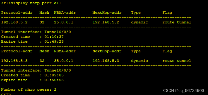 hcip实验 使用shortcut方式配置DSVPN环境-CSDN博客