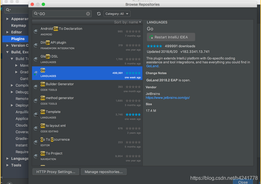 idea添加golang插件(一软多用)-小白实操记录_idea golang插件-CSDN博客
