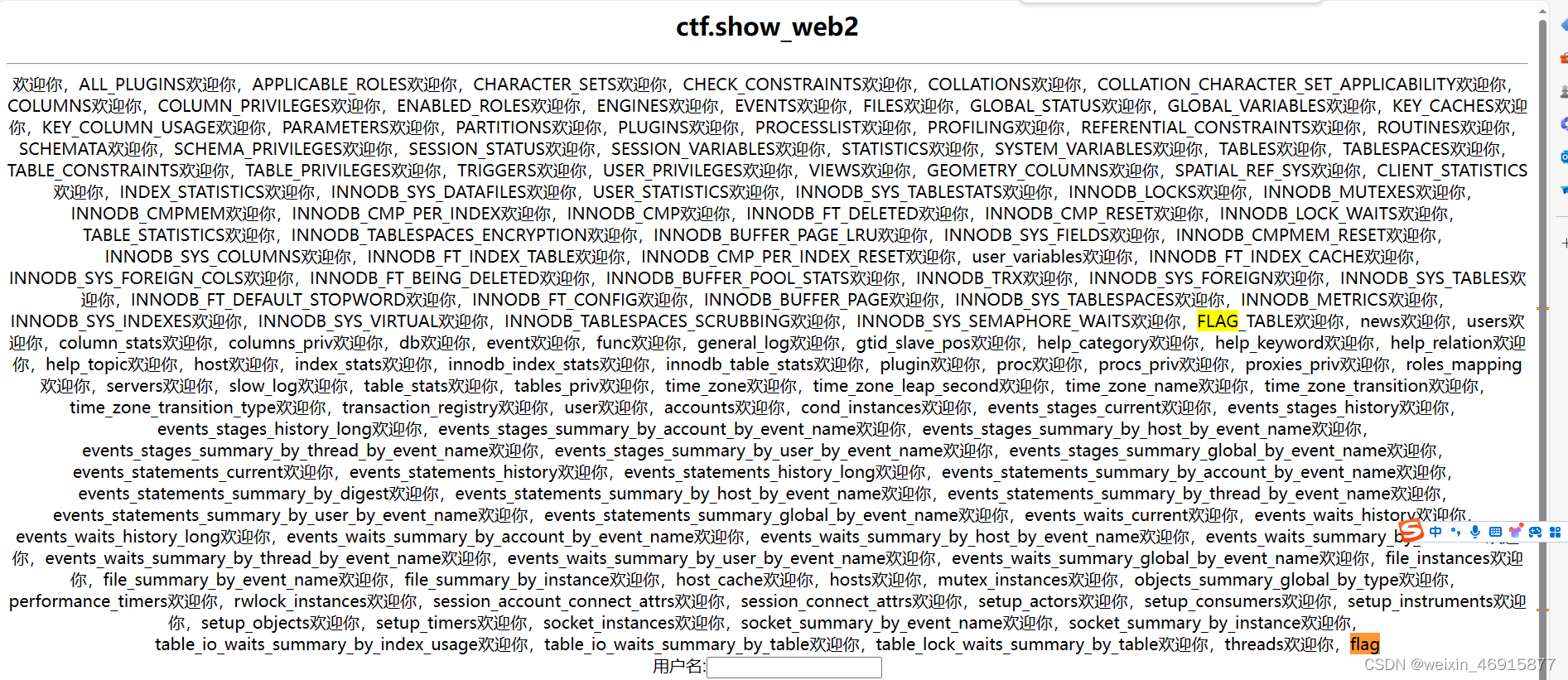 CTFSHOW web关卡第二关_ctfshow web2-CSDN博客