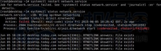 CENTOS重启后网卡异常 systemctl status network.service 发现报错为Failed to start LSB: Bring-CSDN博客