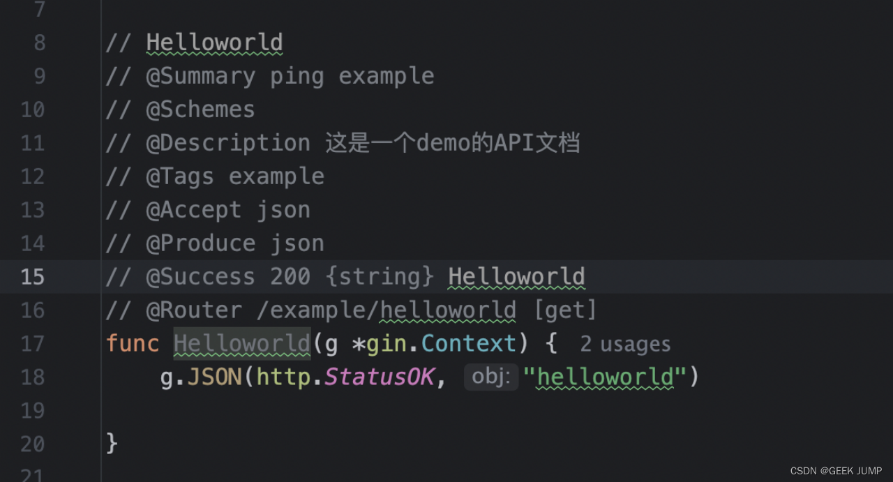 Gin与OpenAPI(Swagger)的使用_stoplight studio-CSDN博客