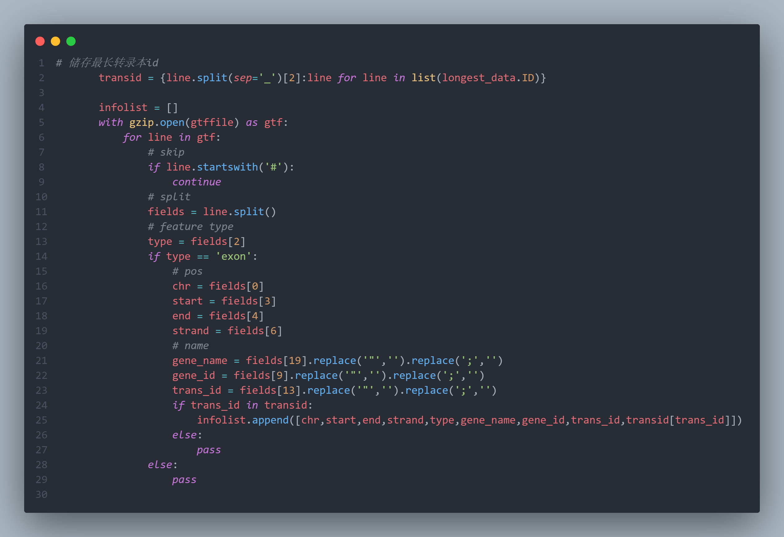 RNA-seq：最长转录本提取_提取最长转录本-CSDN博客