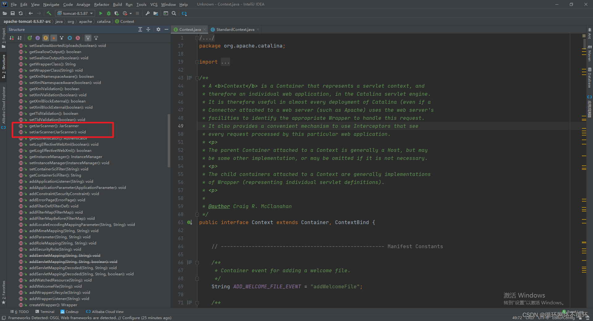 （八）Tomcat源码阅读：Context组件分析_webresourceroot-CSDN博客