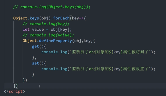 前端学习笔记202306学习笔记第四十一天-Es6-object.defineProperty监听属性的访问和设置2-CSDN博客