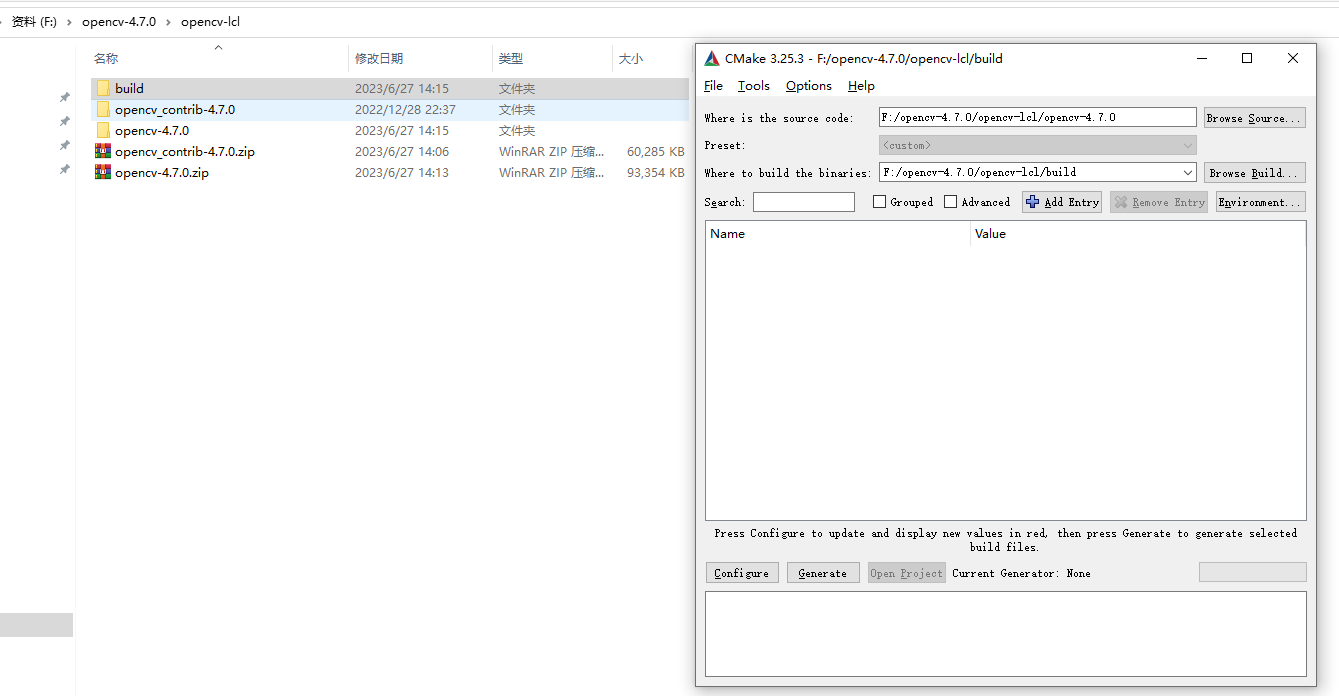 Win10 下编译 OpenCV 4.7.0/opencv_contrib-4.7.0_windows编译opencv-4.7-CSDN博客