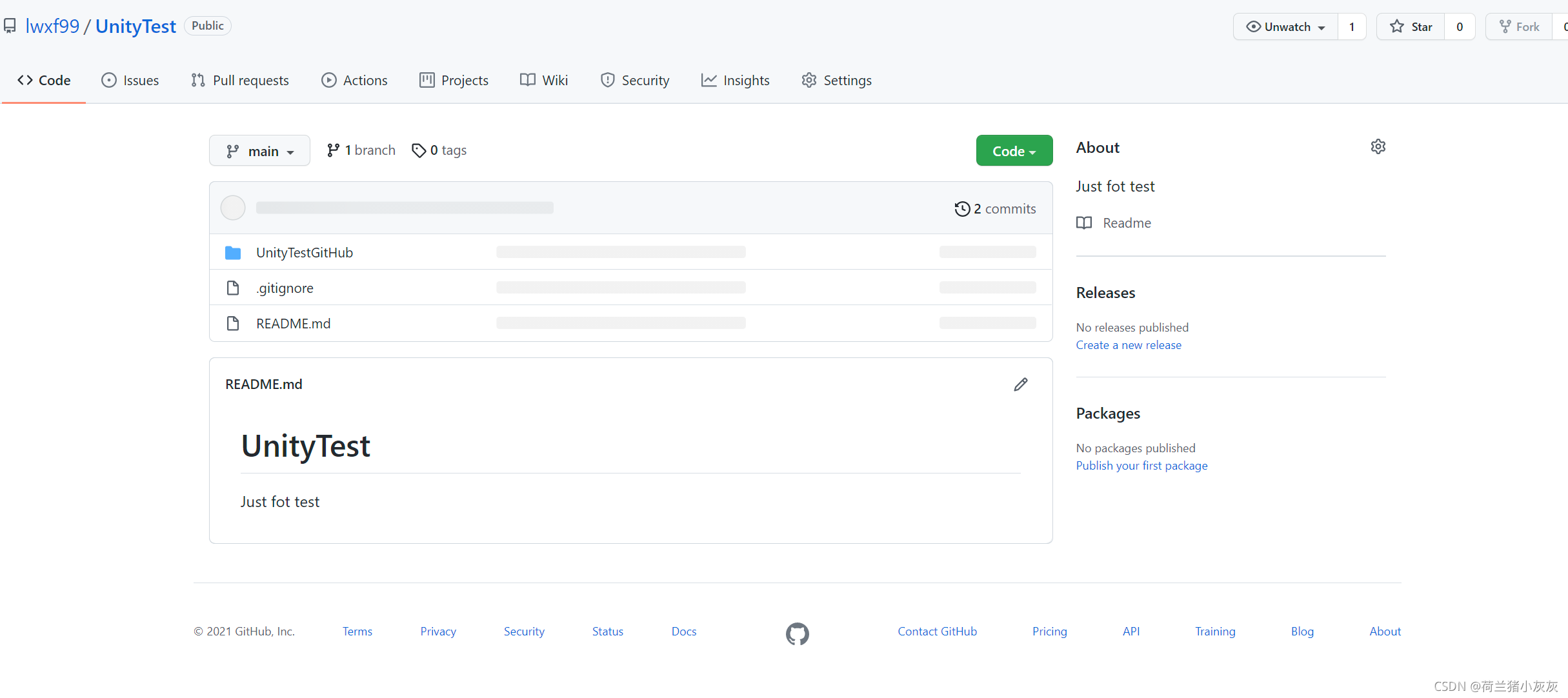 将Unity工程放到Github上进行版本管理_gerrit可以放unity工程吗-CSDN博客
