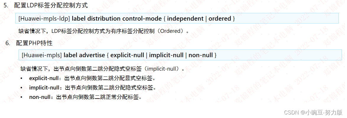 MPLS LDP原理与配置-CSDN博客