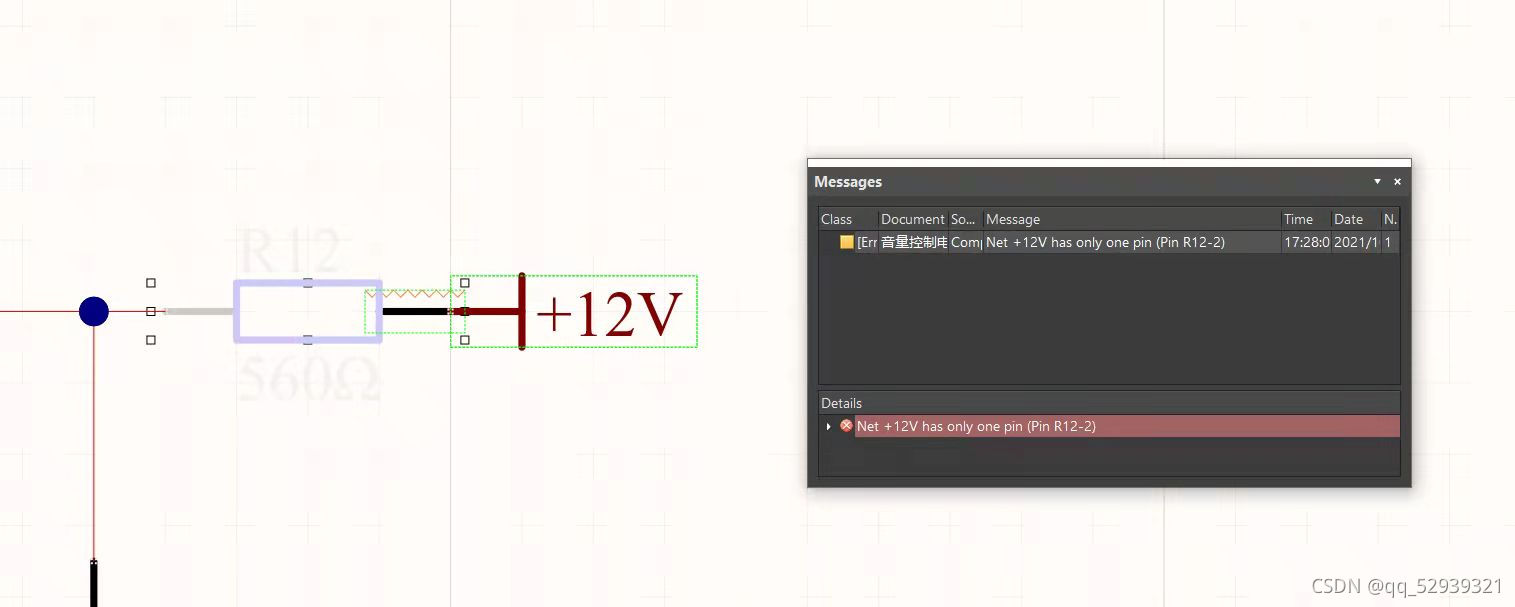 AD原理图编译出现 has only one pin_net has only one pin-CSDN博客