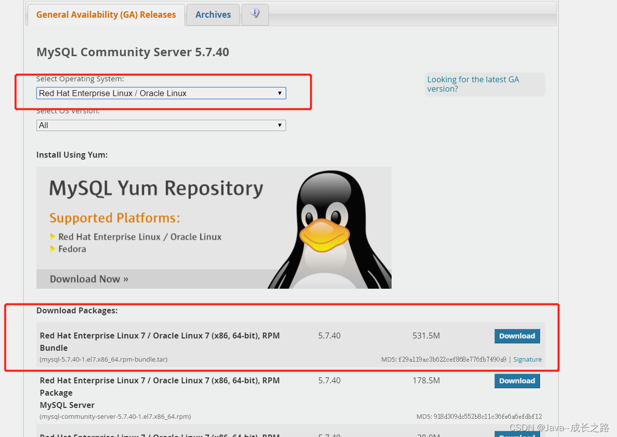 Linux下mysql数据库安装(亲测 免配置版)linux免安装mysql Csdn博客